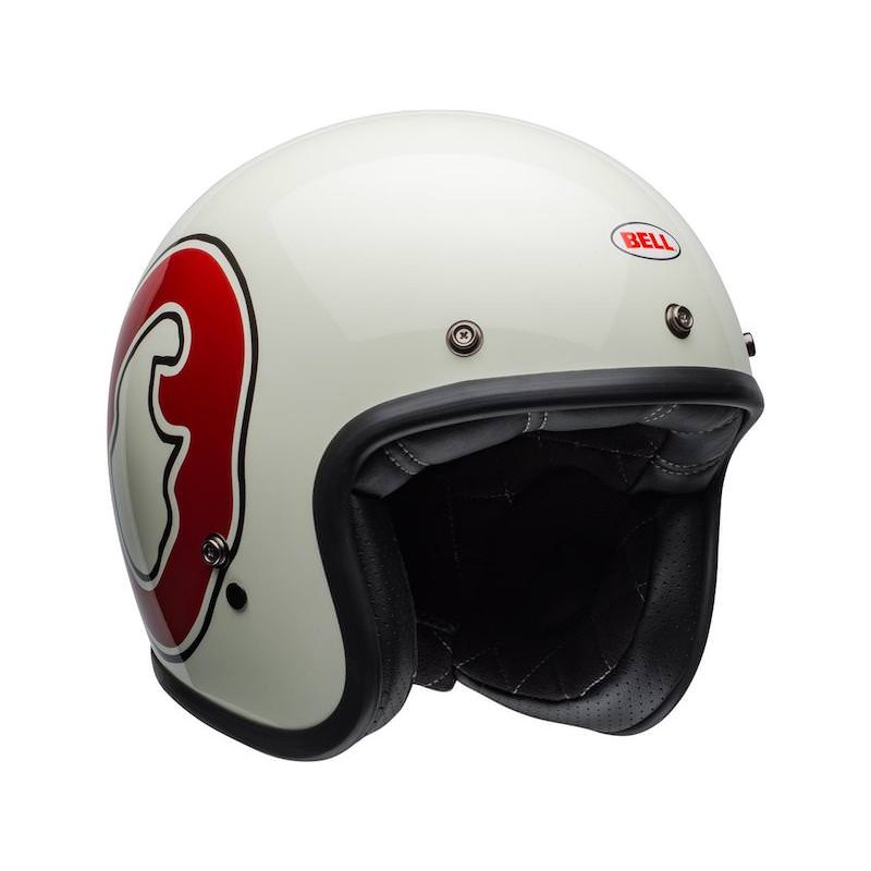 CASQUE BELL CUSTOM 500 ACE CAFÉ STADIUM GLOSS SILVER/RED/BLACK 8000...