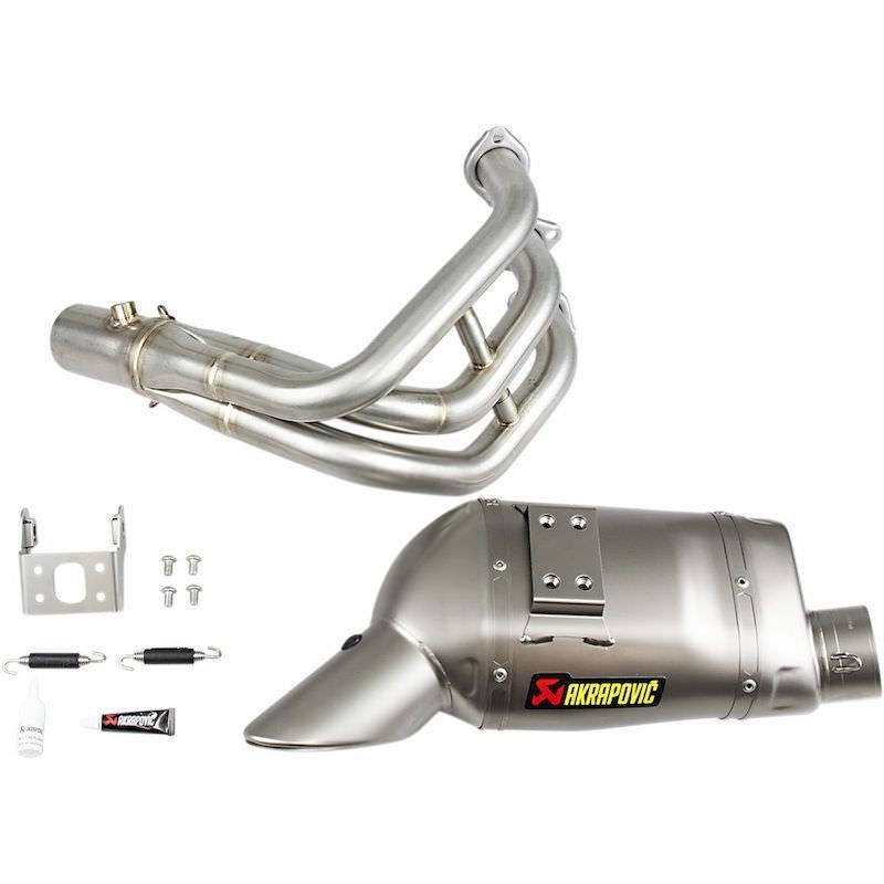 LIGNE COMPLETE AKRAPOVIC RACING LINE INOX & TITANIUM S-Y9R3-HAFT S-...