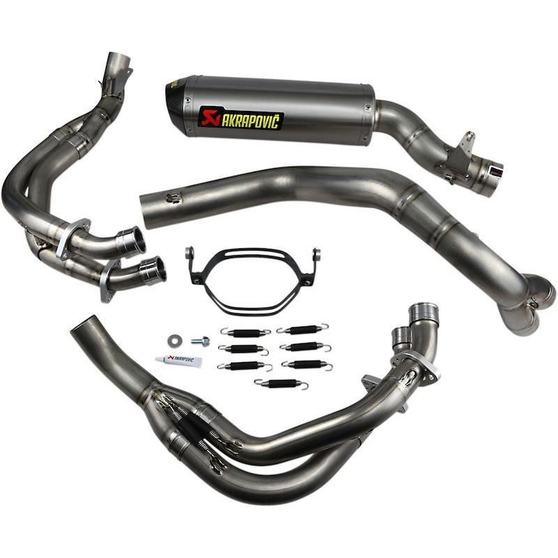 AKRAPOVIC EVOLUTION LINE COMPLETE SYSTEM TITANIUM S-H6EFT9T-WT S-H6...