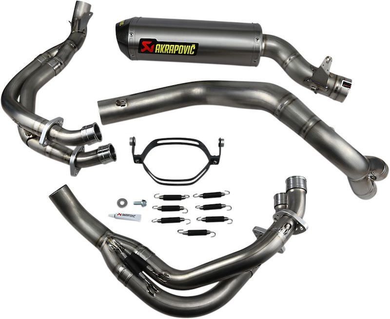 AKRAPOVIC EVOLUTION LINE COMPLETE SYSTEM TITANIUM S-H6EFT9T-WT S-H6...