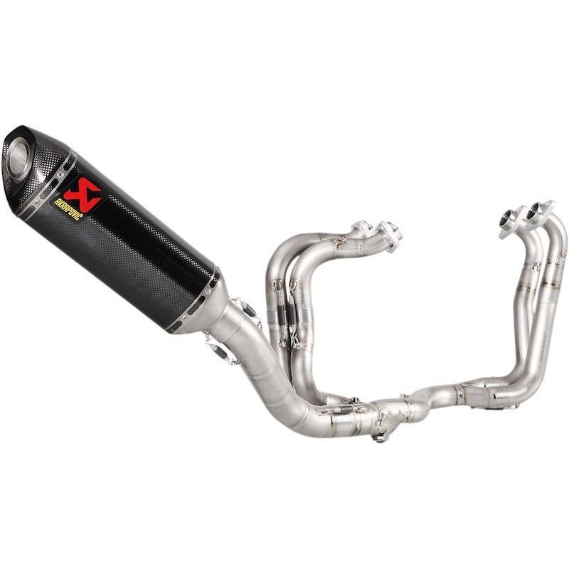 AKRAPOVIC EVOLUTION LINE COMPLETE SYSTEM TITANIUM & CARBON S-A10E8-...