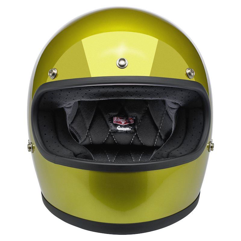 GRINGO FULL FACE HELMET METALLIC SEA WEED