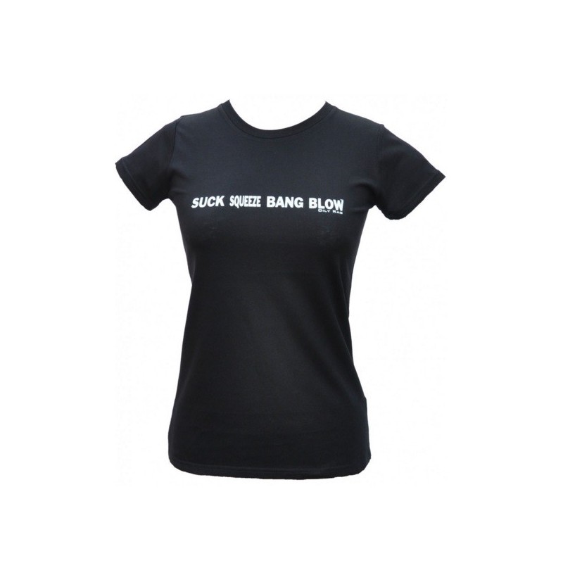 SUCK SQUEEZE BANG BLOW OILY RAG TEE SHIRT OR-76