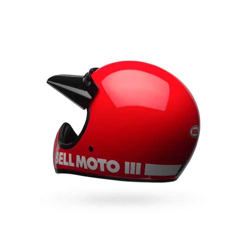CASQUE BELL MOTO-3 CLASSIC ROUGE 7081033